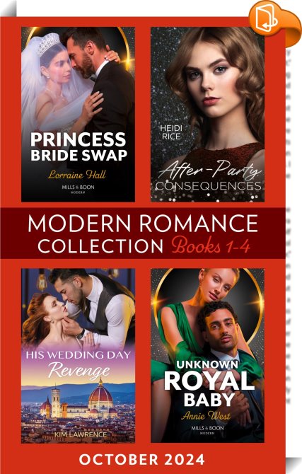 Modern Romance October 2024 Books 1-4 : Kim Lawrence - Book2look