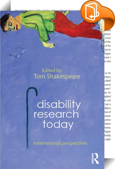 Disability Research Today : Tom Shakespeare - Book2look