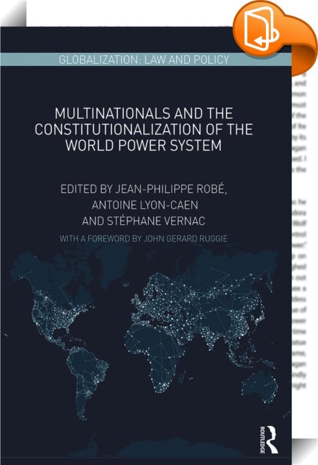 Multinationals and the Constitutionalization of the World Power System ...