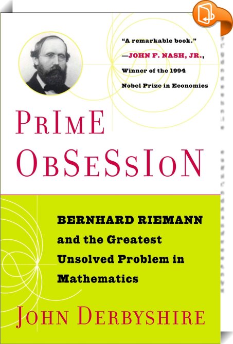 Prime Obsession : John Derbyshire - Book2look