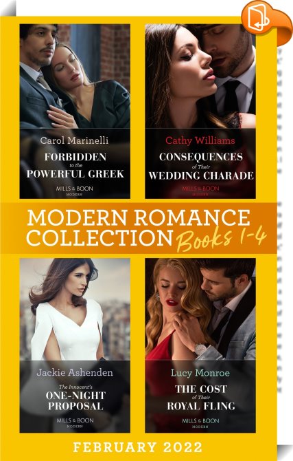 Modern Romance February 2022 Books 1-4 : Carol Marinelli, Cathy ...